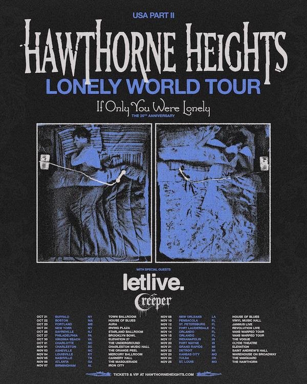 Hawthorne Heights Expands ‘If Only You Were Lonely’ 20th Anniversary ...
